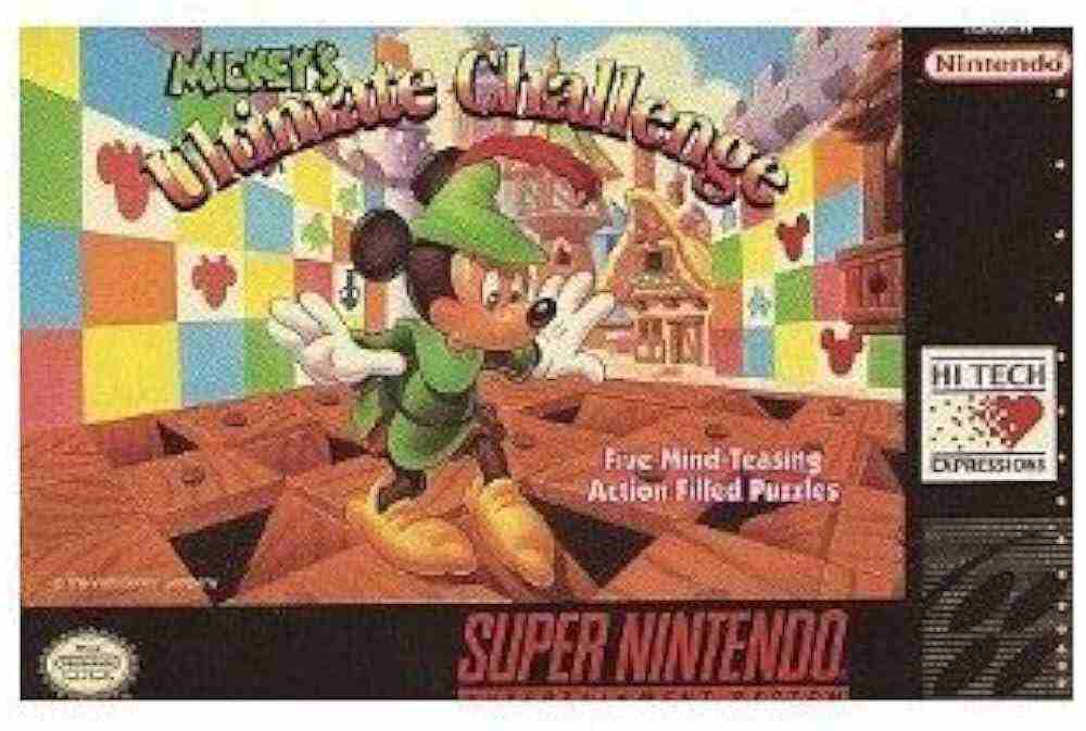 Mickeys Ultimate Challenge Snes on EmulatorOnline