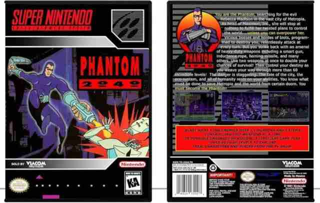 Phantom 2040 Snes on EmulatorOnline